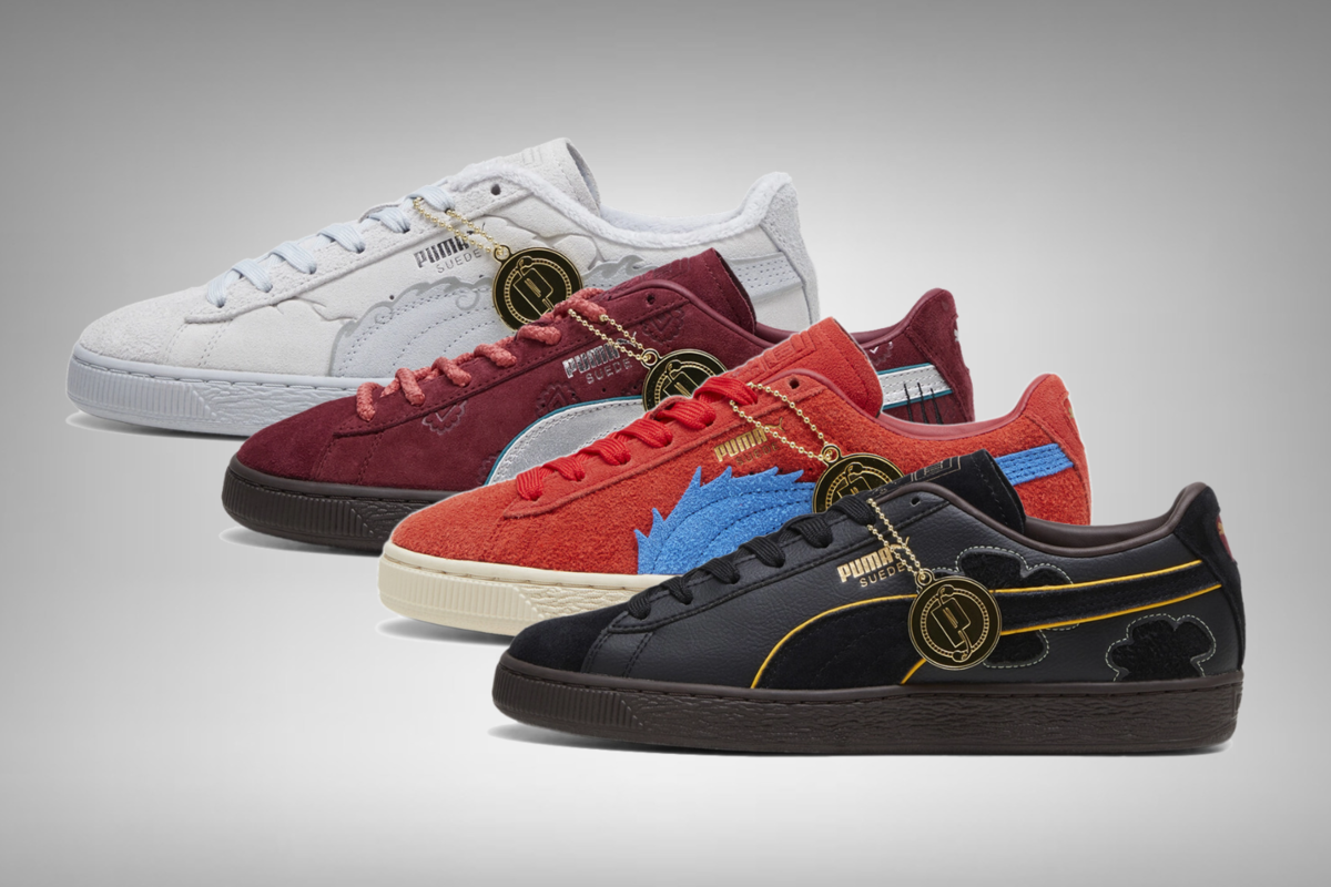 One Piece x Puma Suede 'Blackbeard' | Sneakerjagers