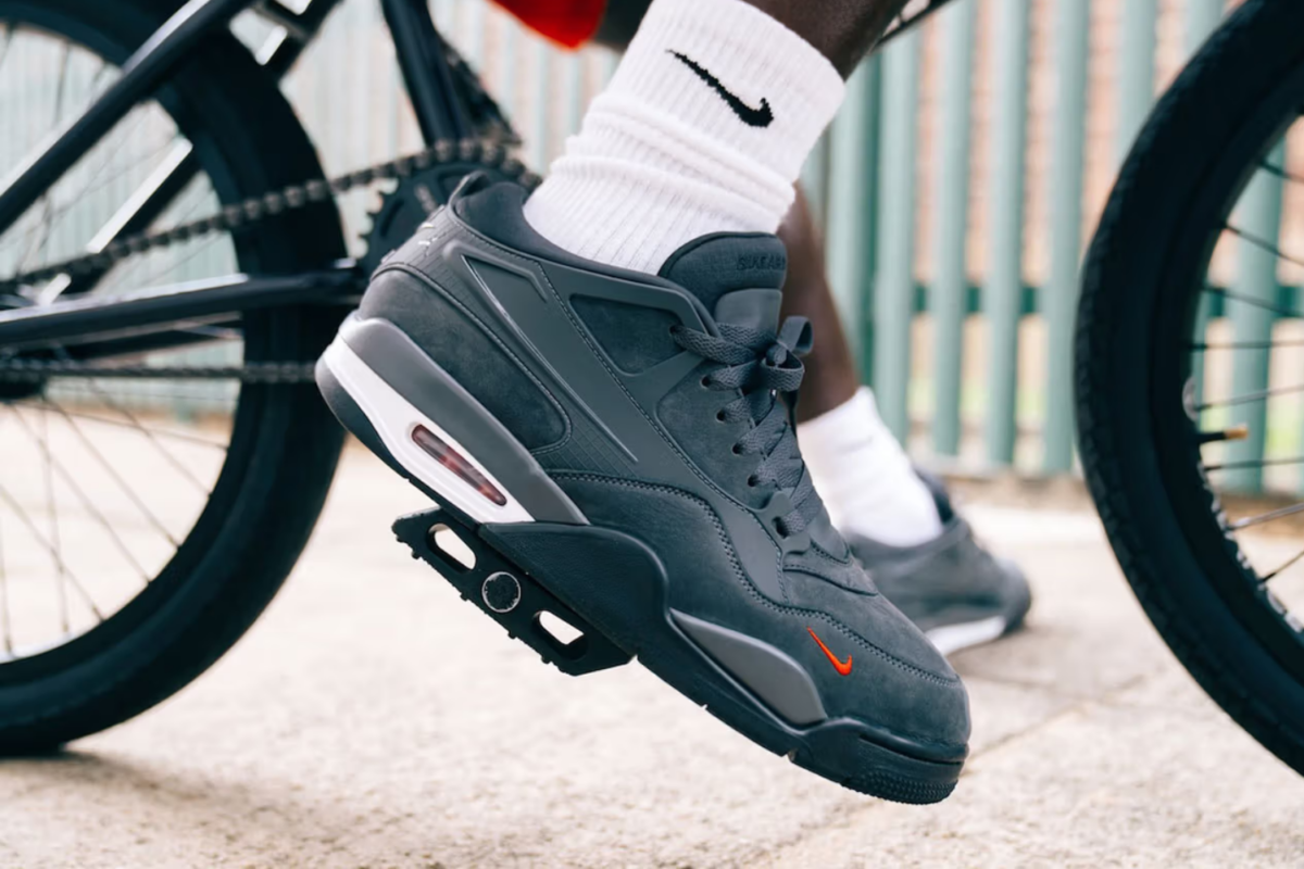 Release reminder: Nigel Sylvester x Bike Air Jordan 4 RM 'Driveway Grey ...