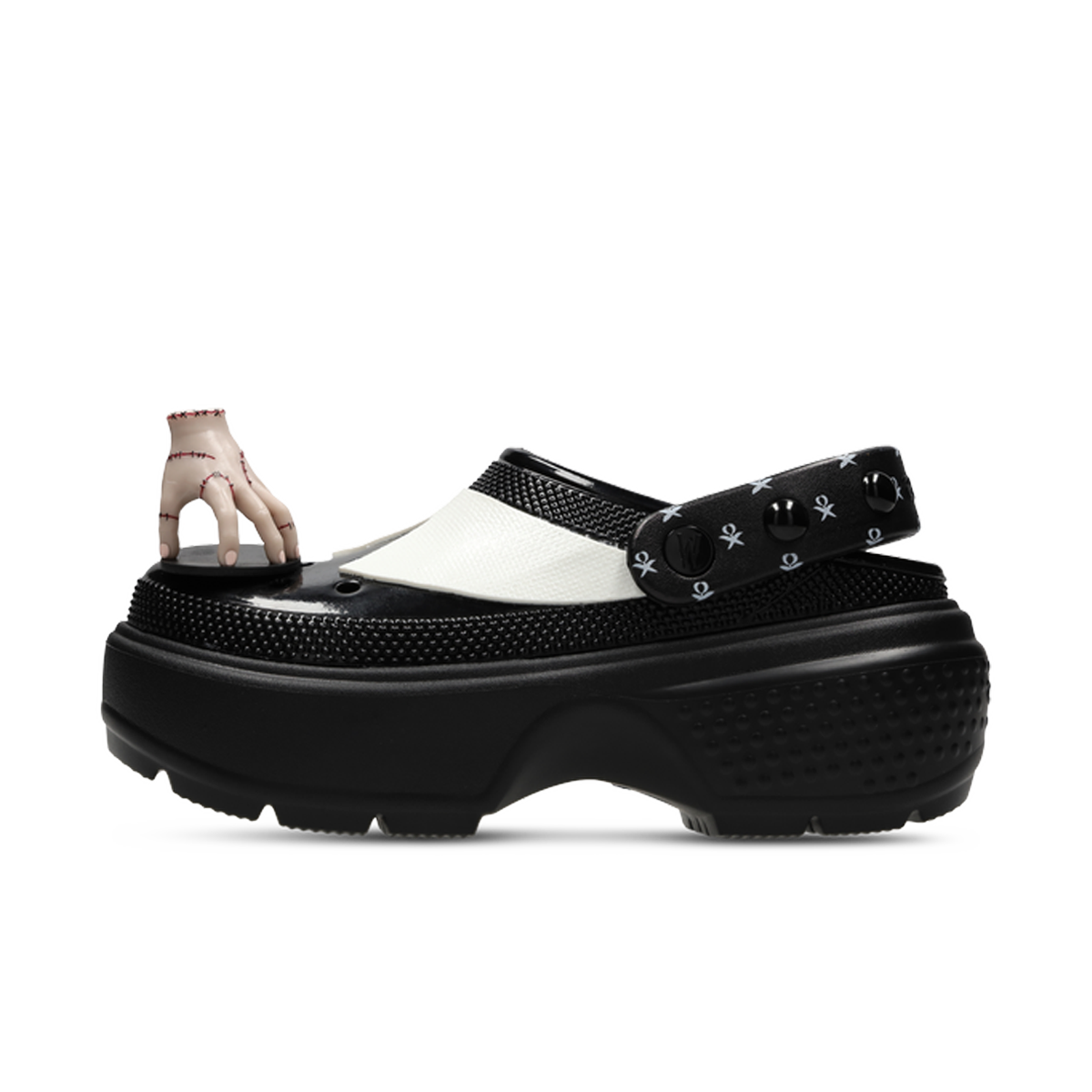 Wednesday x Crocs Stomp Clog 'Black' | 210214-001 | The Drop Date