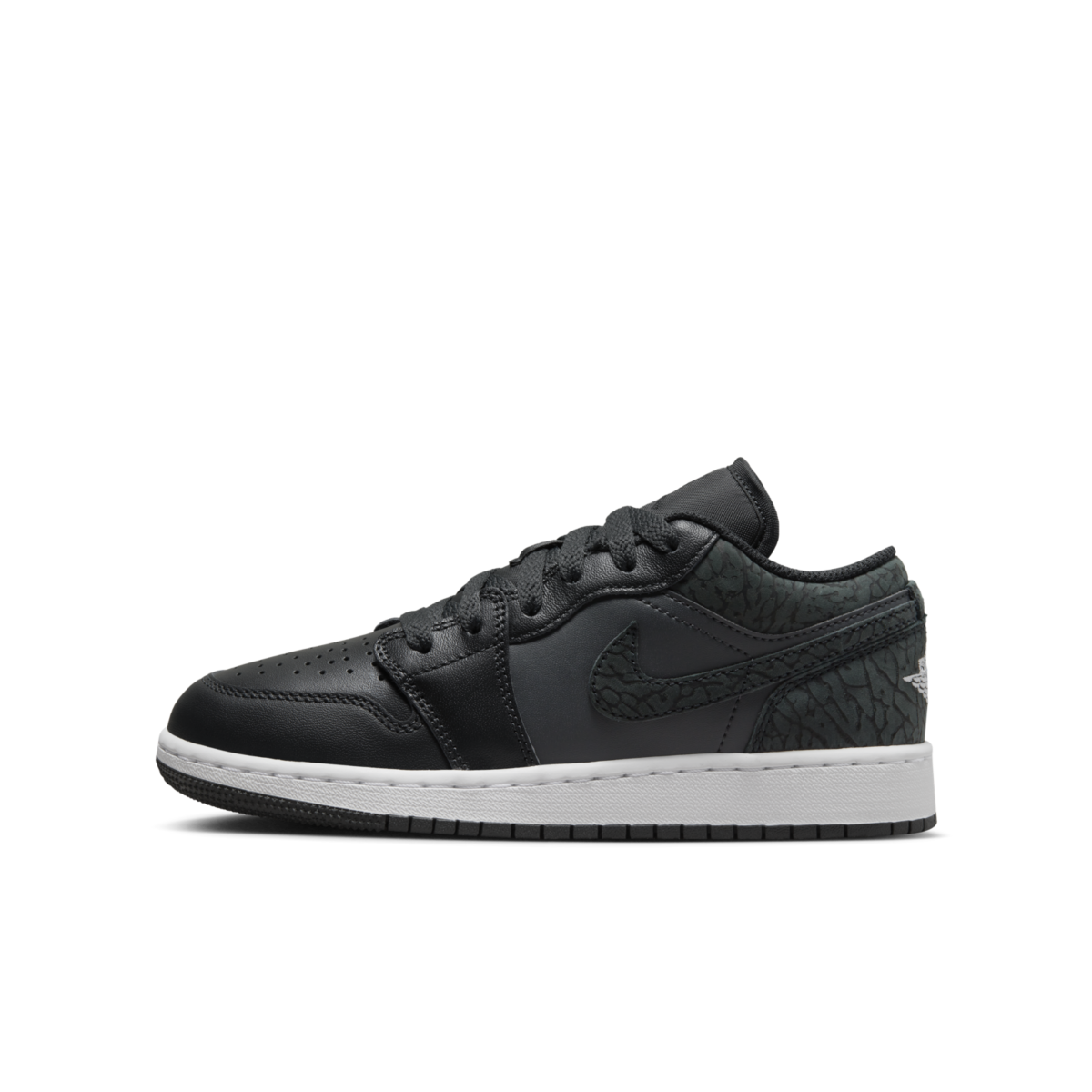 Air Jordan 1 Low SE GS 'Black Elephant' | FB9908-001 | Sneakerjagers