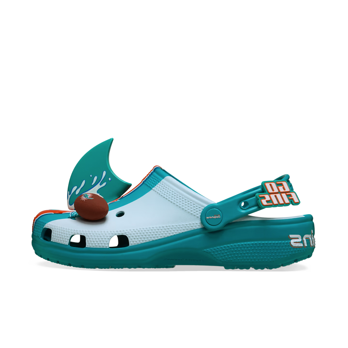 NFL x Crocs Classic Clogs 'Miami Dolphins' | 212734-90H | The Drop Date