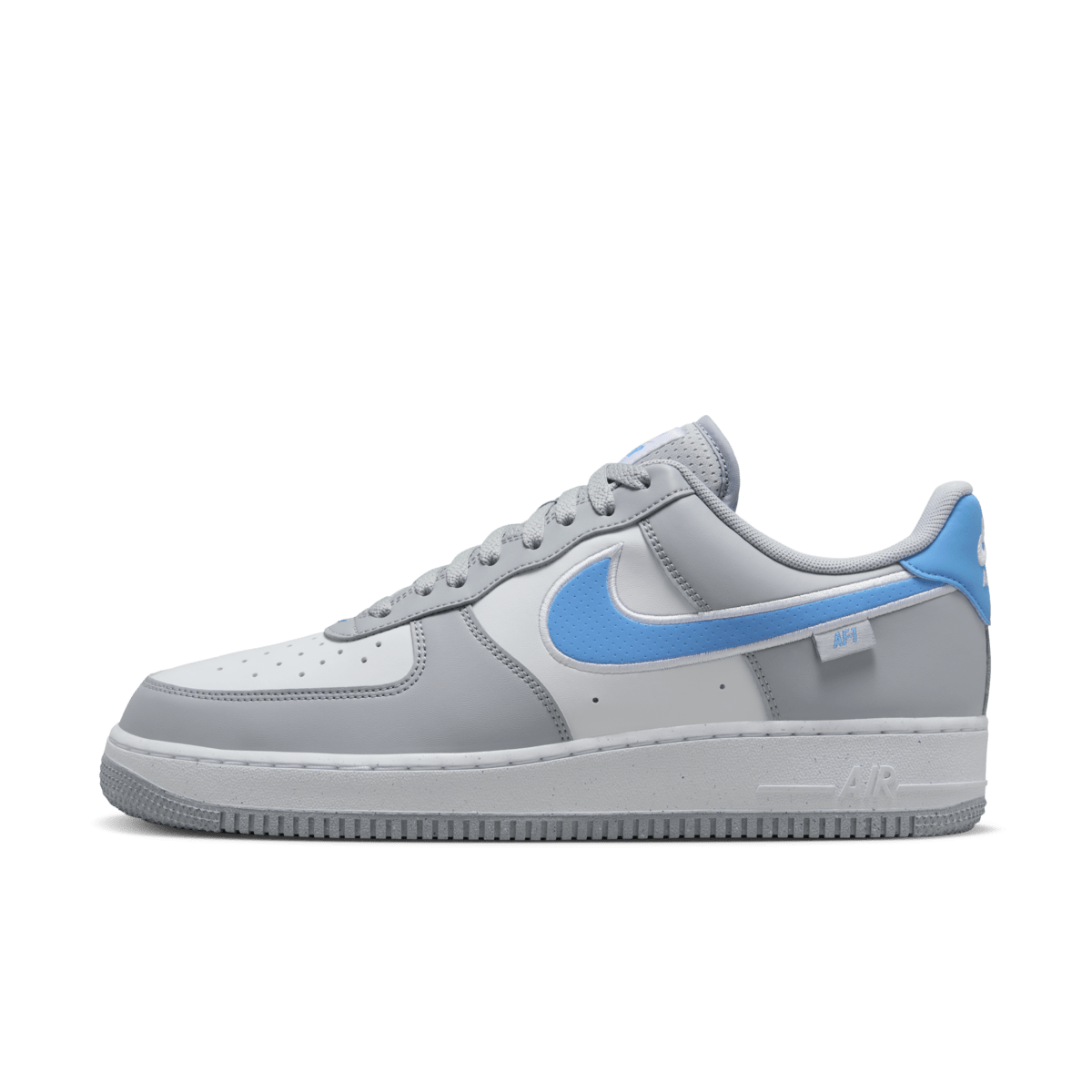 Nike Air Force 1 '07 'Grey & University Blue' | HM0721-001 | The Drop Date