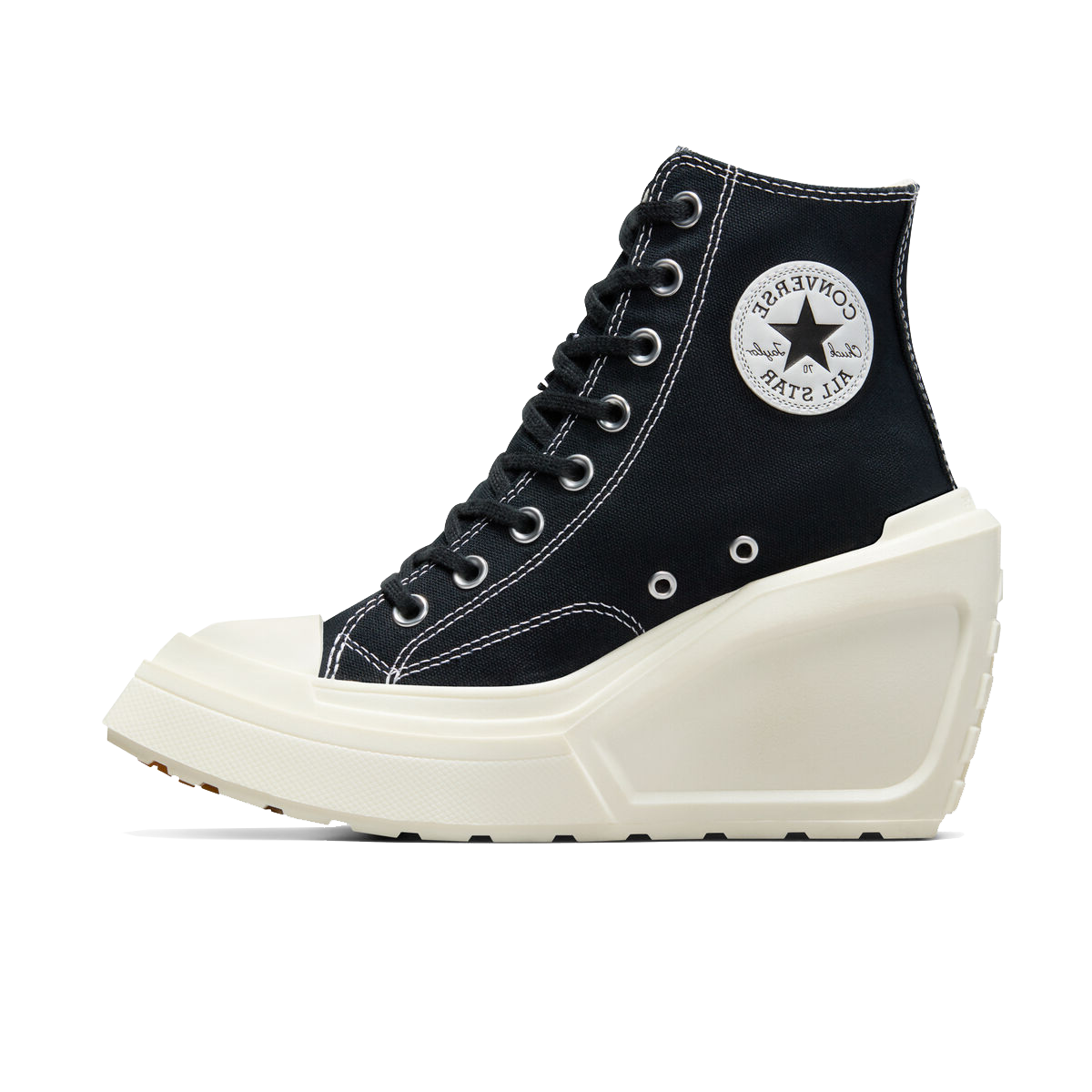 Converse Chuck 70 De Luxe Wedge WMNS 'Black' | A06478C | The Drop Date