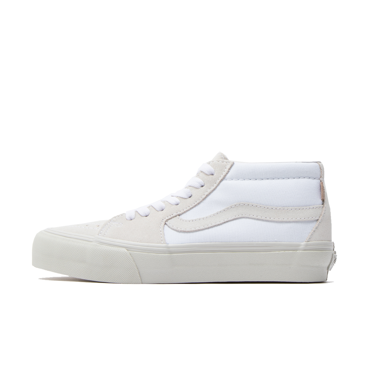 JJJJOUND x Vans Sk8-Mid VLT LX 'True White' | Sneakerjagers