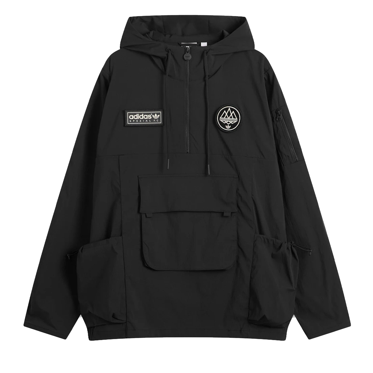 adidas SPZL F.C. Smock Jacket 'Black' | KA3904 | Sneakerjagers