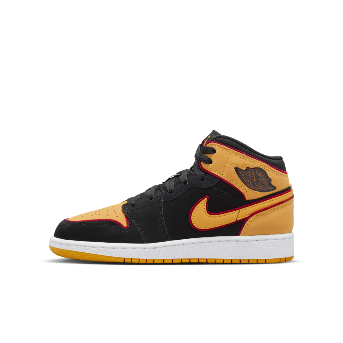 Air Jordan 1 Mid GS 'Fat Tongue' | FJ4924-008 | Sneakerjagers
