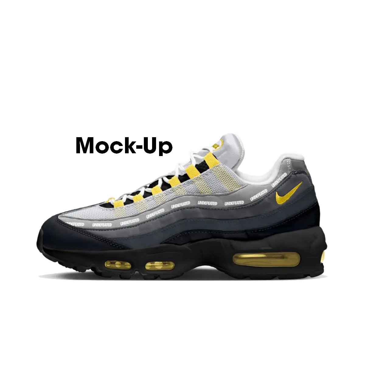 Undefeated x Nike Air Max 95 GEO 'Opti Yellow' | Sneakerjagers