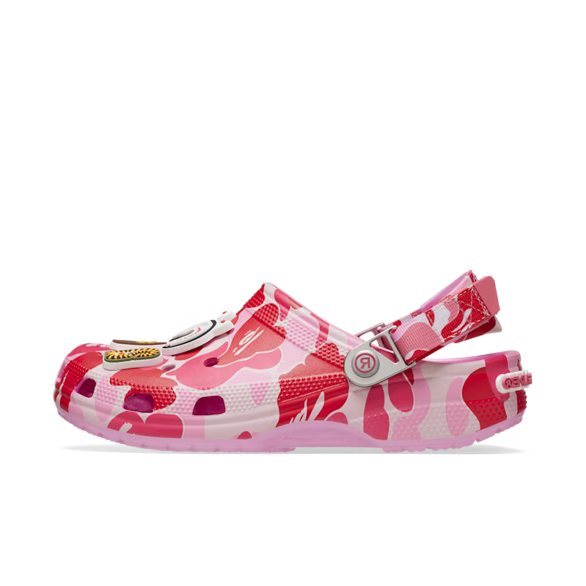 BAPE x Crocs Classic Clog 'Carnation' | 209627-6I2 | The Drop Date