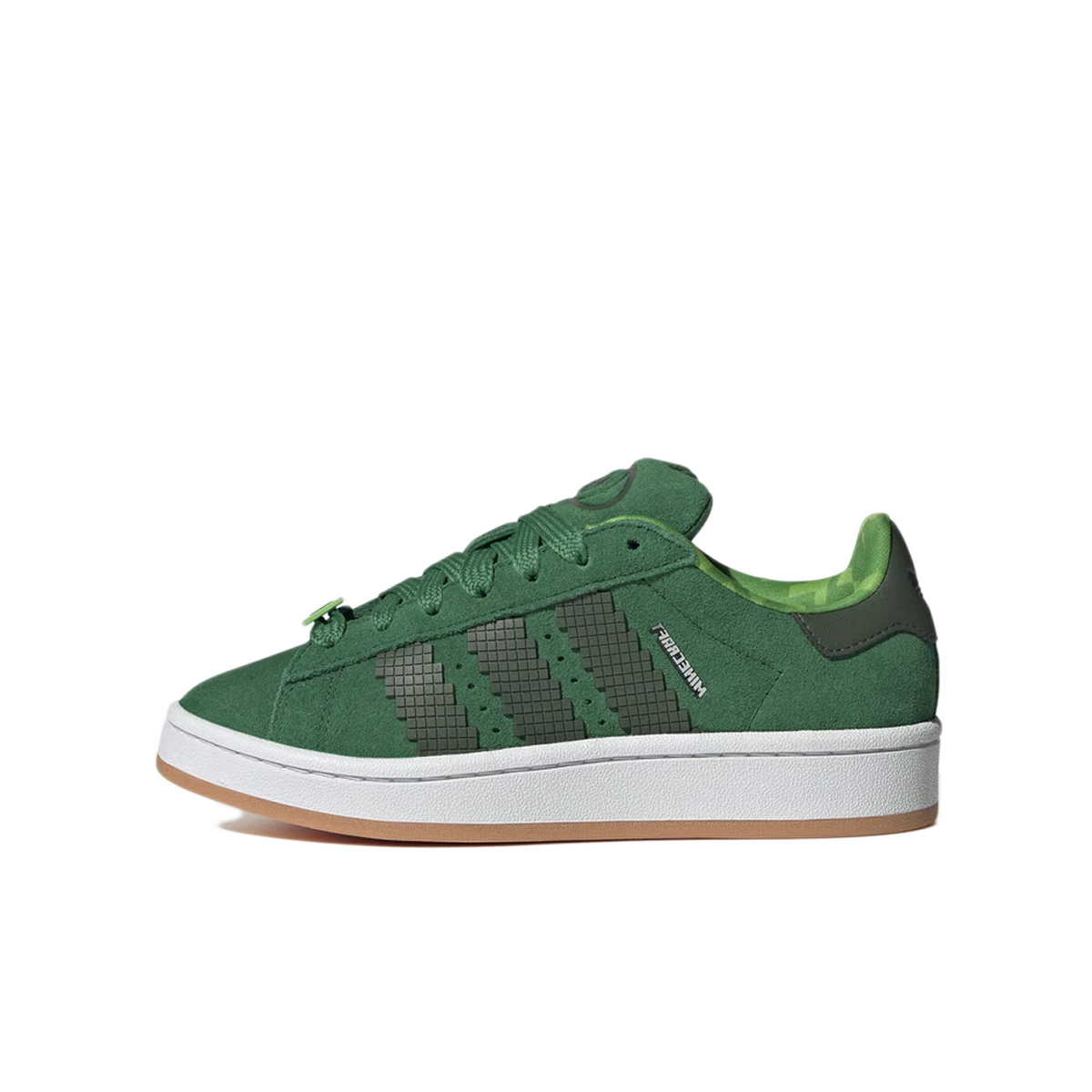 Minecraft x adidas Campus 00s GS 'Green' | JS3778 | Sneakerjagers