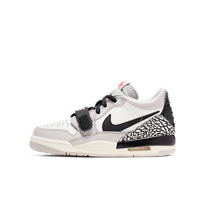 Jordan Legacy 312 Low Tech Grey Fire Red Black (GS) | CD9054-101 | The ...