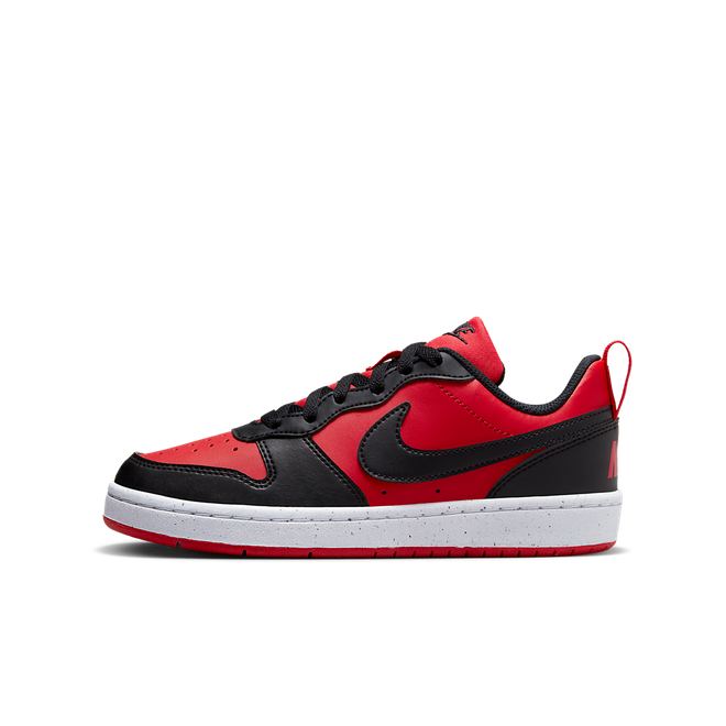 Nike Court Borough Low Recraft GS 'Black University Red' | DV5456-600 ...