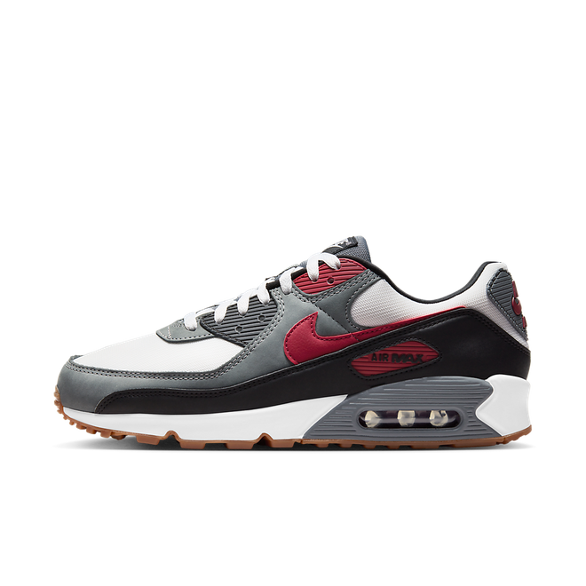 Nike Air Max 90 'Grey Red' | FB9658-100 | Sneakerjagers