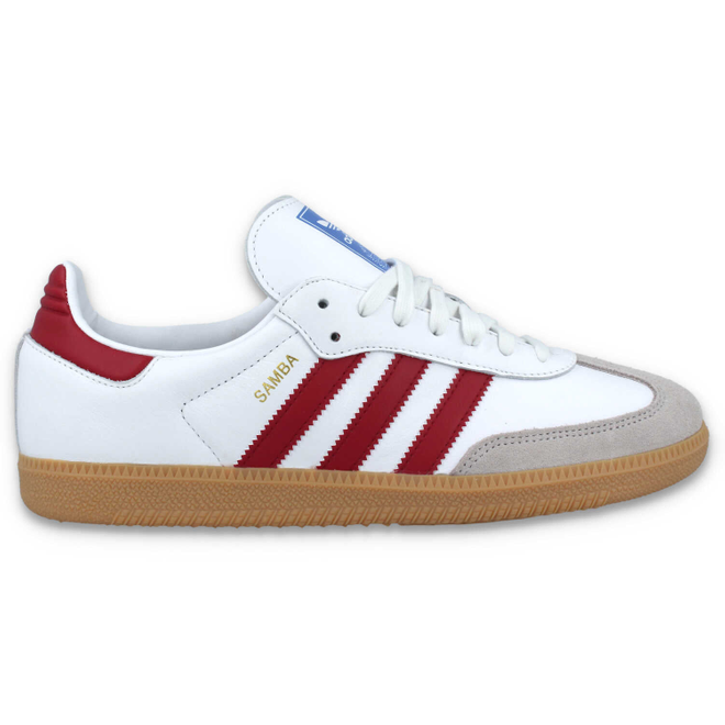 adidas Wmns Samba OG 'White Burgundy Gum' | IF3813 | Sneakerjagers