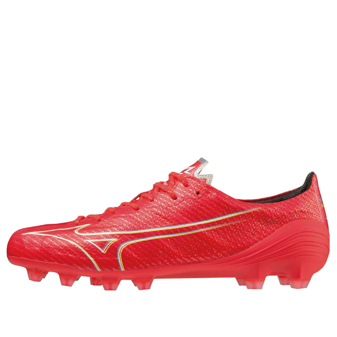 Red mizuno football boots store