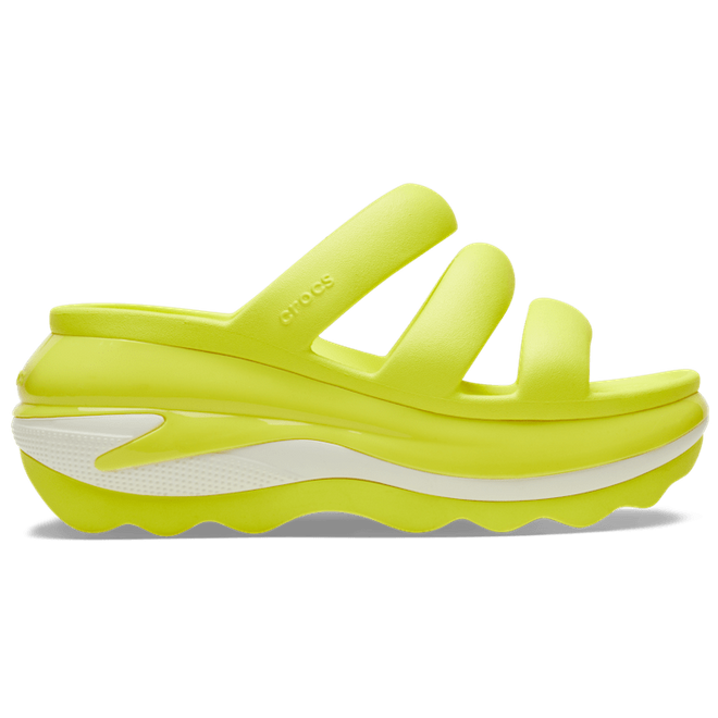 Crocs Mega Crush Triple Strap Slides Acidity | 209842-76M | The Drop Date