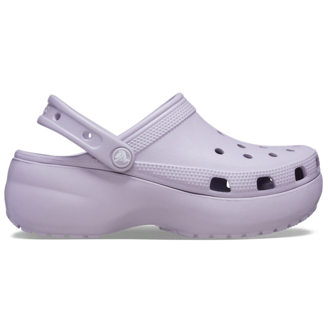 Crocs Women Classic Platform Clogs Mauve Mist | 206750-5PS | The Drop Date
