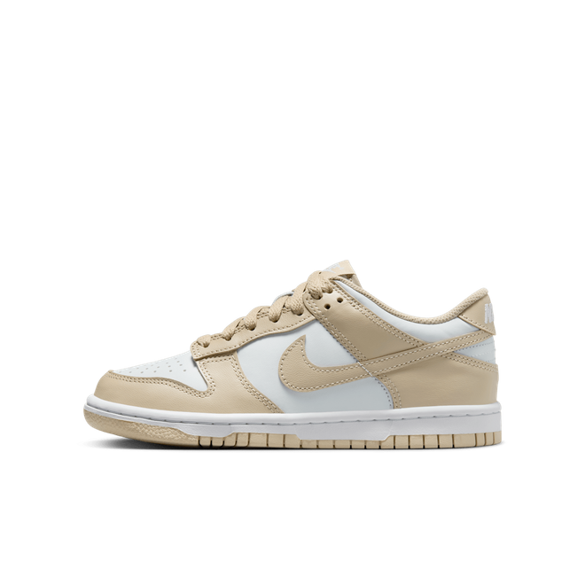 Nike Dunk Low (GS) desert khaki/desert khaki/pure platinum | FB9109200 ...