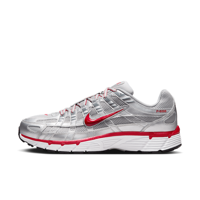 Nike P-6000 'Metallic Silver & Gym Red' | CD6404-024 | Sneakerjagers