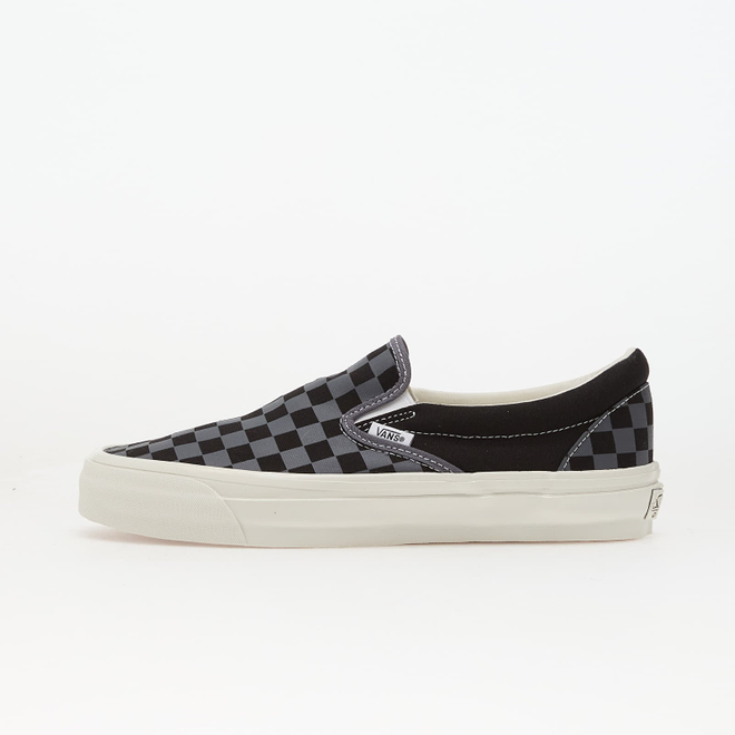 Vans LX Classic Slip-On 98 Checkerboard Steel Shadow | VN000D9PFSM1 ...